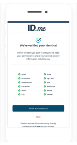 How To Verify Your Identity For Your ID.me Account | Veterans Affairs