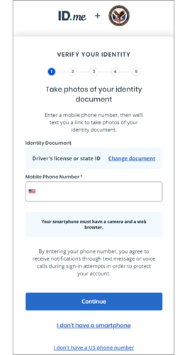 How To Verify Your Identity For Your ID.me Account | Veterans Affairs