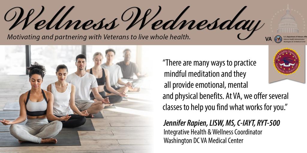 Mindful Meditation At Washington DC VA Medical Center | VA Washington ...