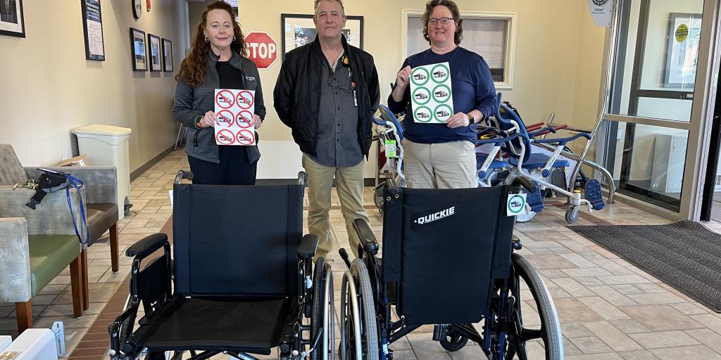Bedford VA Improves Wheelchair Safety With New Labeling System | VA ...