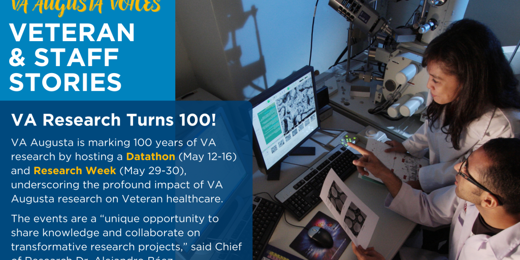 Save The Dates: VA Augusta Celebrates A Century Of VA Research ...