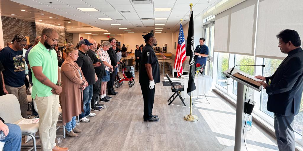 POW/MIA Remembrance Ceremony Held At James A. Haley Veterans' Hospital ...