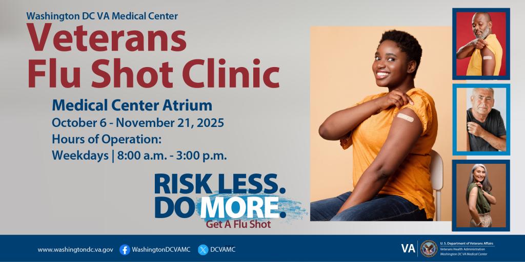 Get A Flu Shot: Risk Less. Do More. | VA Washington DC Health Care ...
