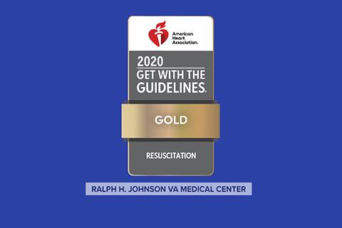 Charleston VAMC Receives Resuscitation Gold Award | VA Charleston ...