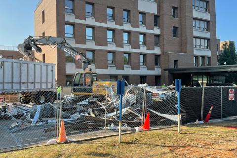 VA Plans Improvements With Demolition Of Old MRI Building | VA Poplar ...
