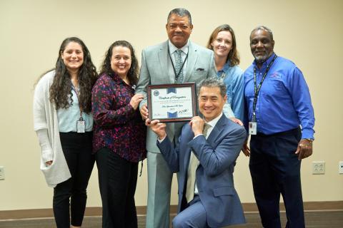 U.S. Navy Veteran Turns Pain Into Purpose, Earns Salisbury VA Peer Of ...