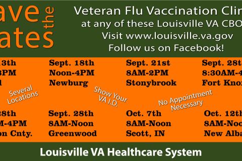 Veteran Flu Clinics Start Monday, September 11th | VA Louisville Health ...