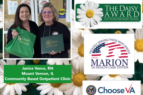 KUDOS To Our Newest DAISY Award Winner Janice Vance ! | VA Marion ...