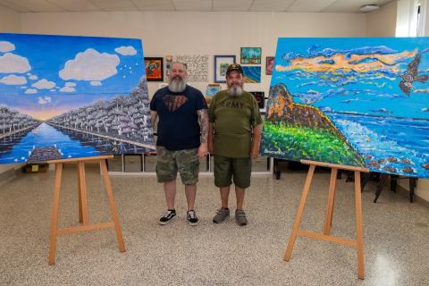 Bay Pines VA Veterans Create Vibrant Contribution For CLC | VA Bay ...