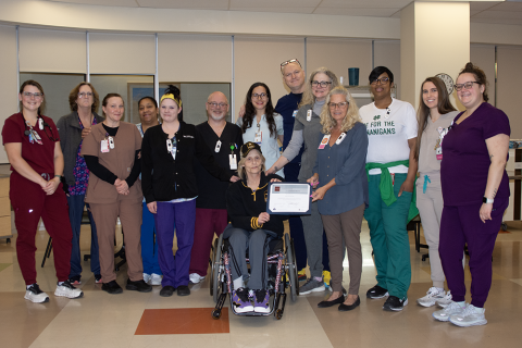 Spinal Cord Injury Team Honored By Veteran | VA Syracuse Health Care ...