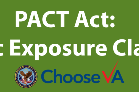 PACT Act: Toxic Exposure Classes | VA Lexington Health Care | Veterans ...