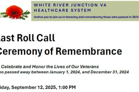 Last Roll Call: Ceremony Of Remembrance | VA White River Junction ...