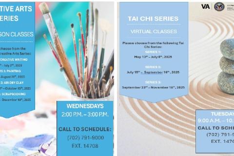 VASNHS Offers Creative Arts Classes | VA Southern Nevada Health Care ...