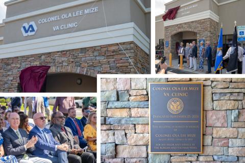 Colonel Ola Lee Mize Honored As The Guntersville VA Clinic Is ...
