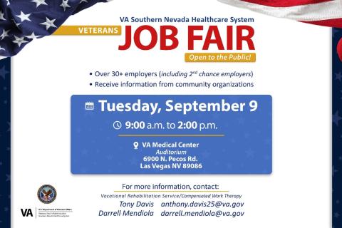 Veterans Job Fair On September 9 | VA Southern Nevada Health Care ...