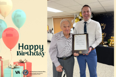 A Century Of Service: Honoring Carl Wier, American Hero | VA Tomah ...