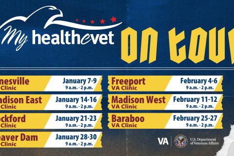 My HealtheVet On Tour | VA Madison Health Care | Veterans Affairs
