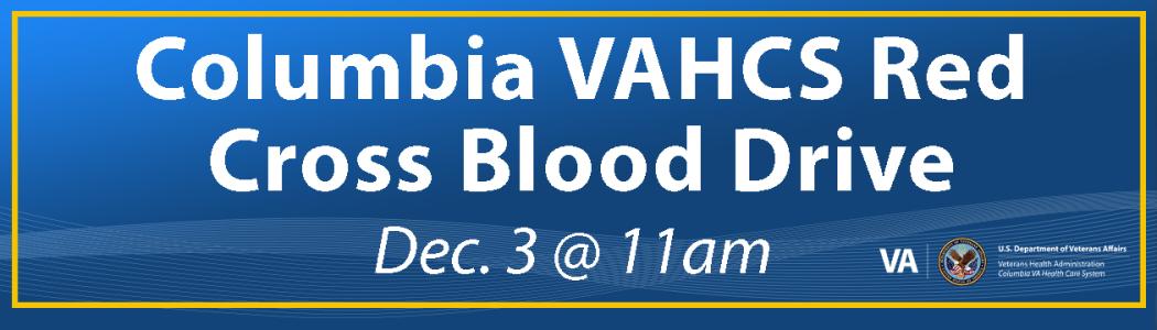 Columbia VAHCS Red Cross Blood Drive | VA Columbia South Carolina ...